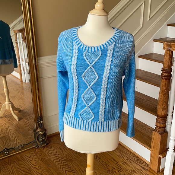 Mossimo Supply Co. | Sweaters | Mossimo Supply Bluebird Blue Sweater ...